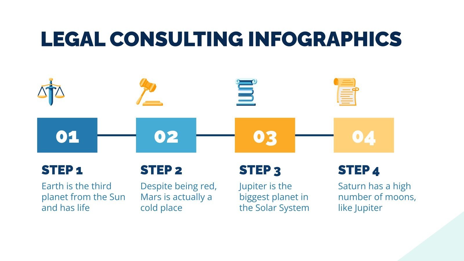 Legal Consulting Toolkit Infographics Template