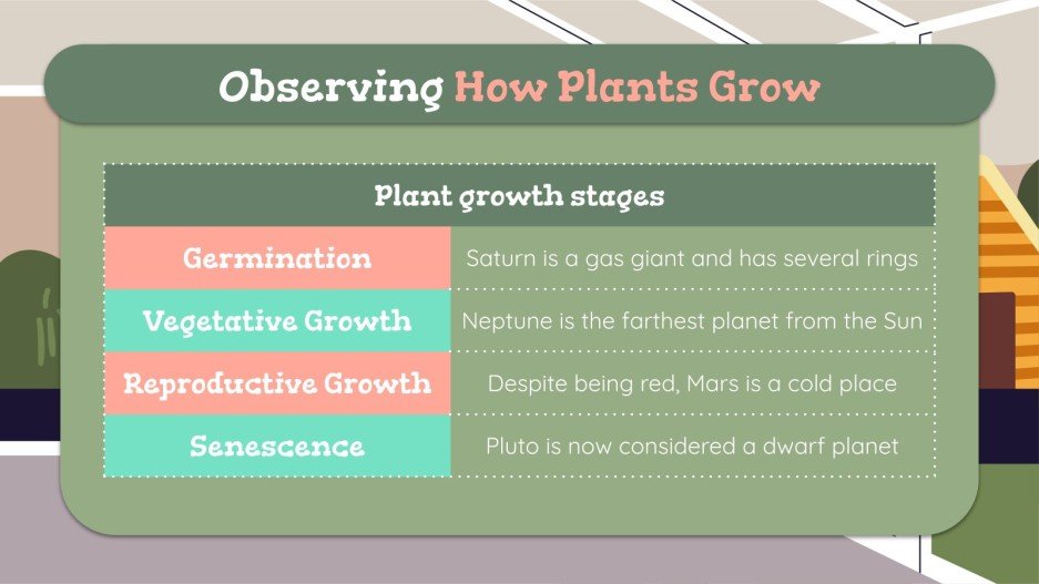 Science for Pre-K: Observing How Plants Grow Infographics
