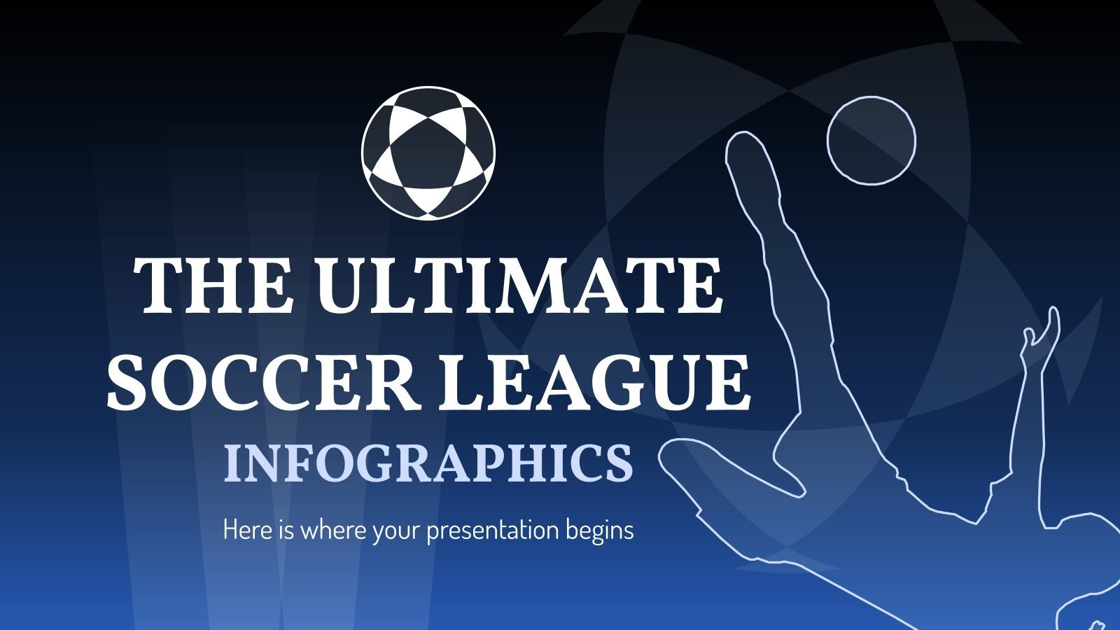 The Ultimate Soccer League Infographics Template