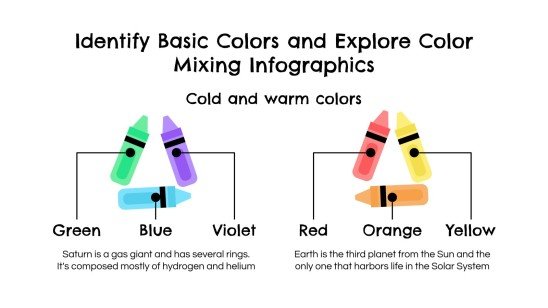 Identify Basic Colors and Explore Color Mixing Infographics