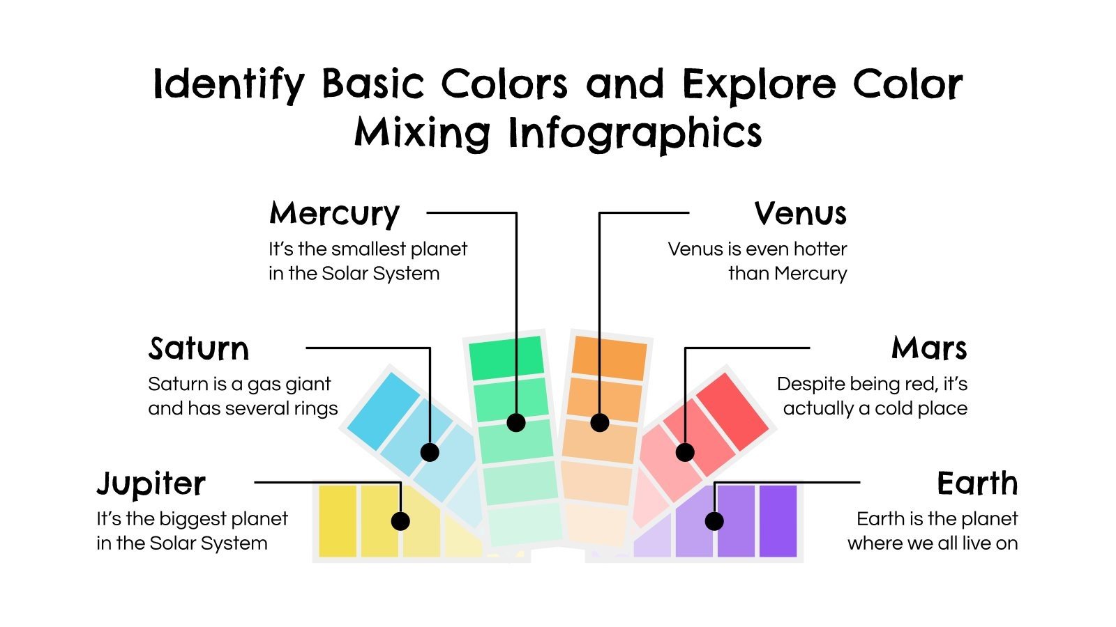 Identify Basic Colors and Explore Color Mixing Infographics