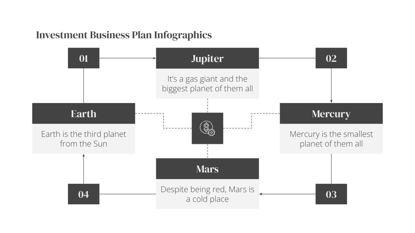 Investment Business Plan Infographics Template