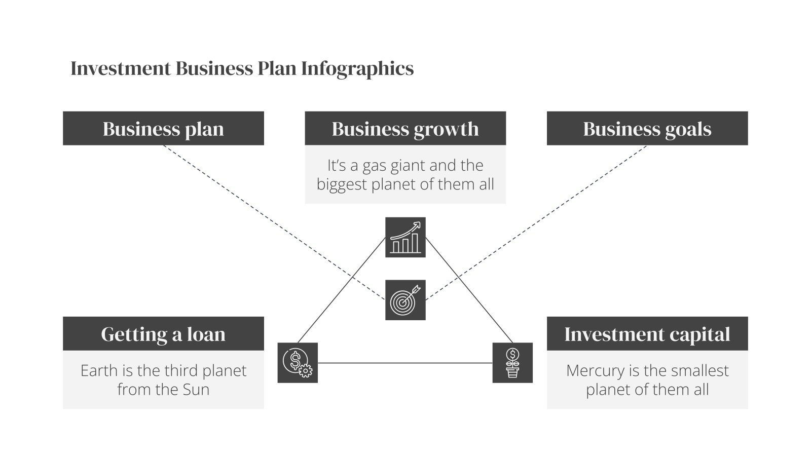 Investment Business Plan Infographics Template
