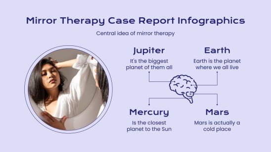 Mirror Therapy Case Report Infographics Presentation