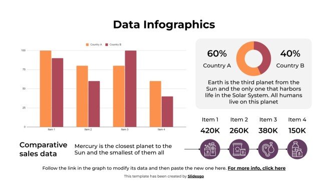 Data Infographics Template