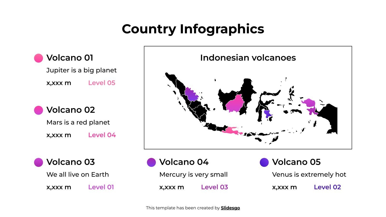 Country Infographics Template