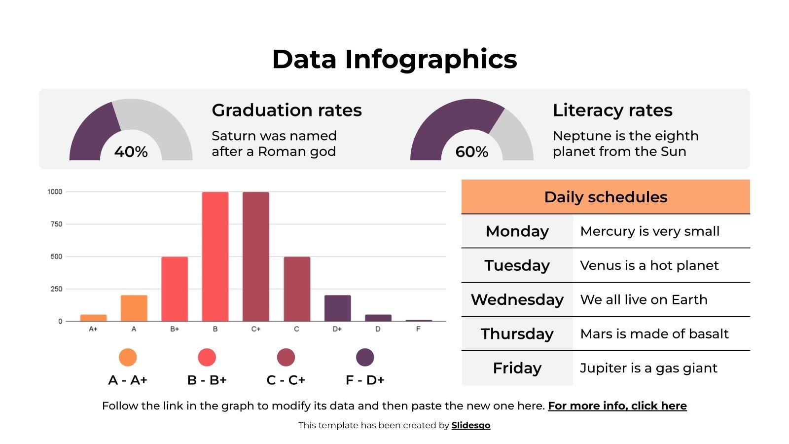 Data Infographics Template