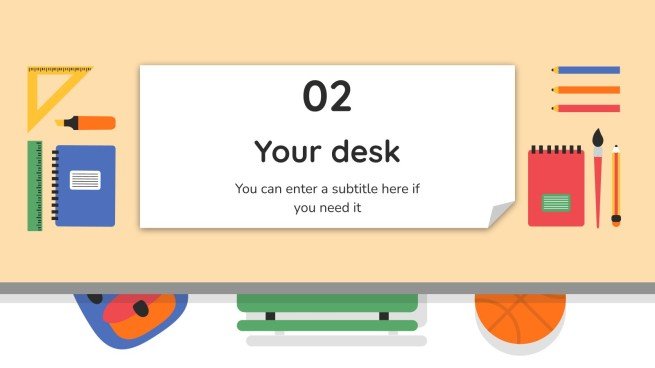 Keeping a Clean Desk in the Classroom Presentation