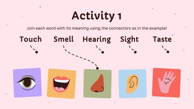 Human Body Senses Activities for Pre-K Presentation