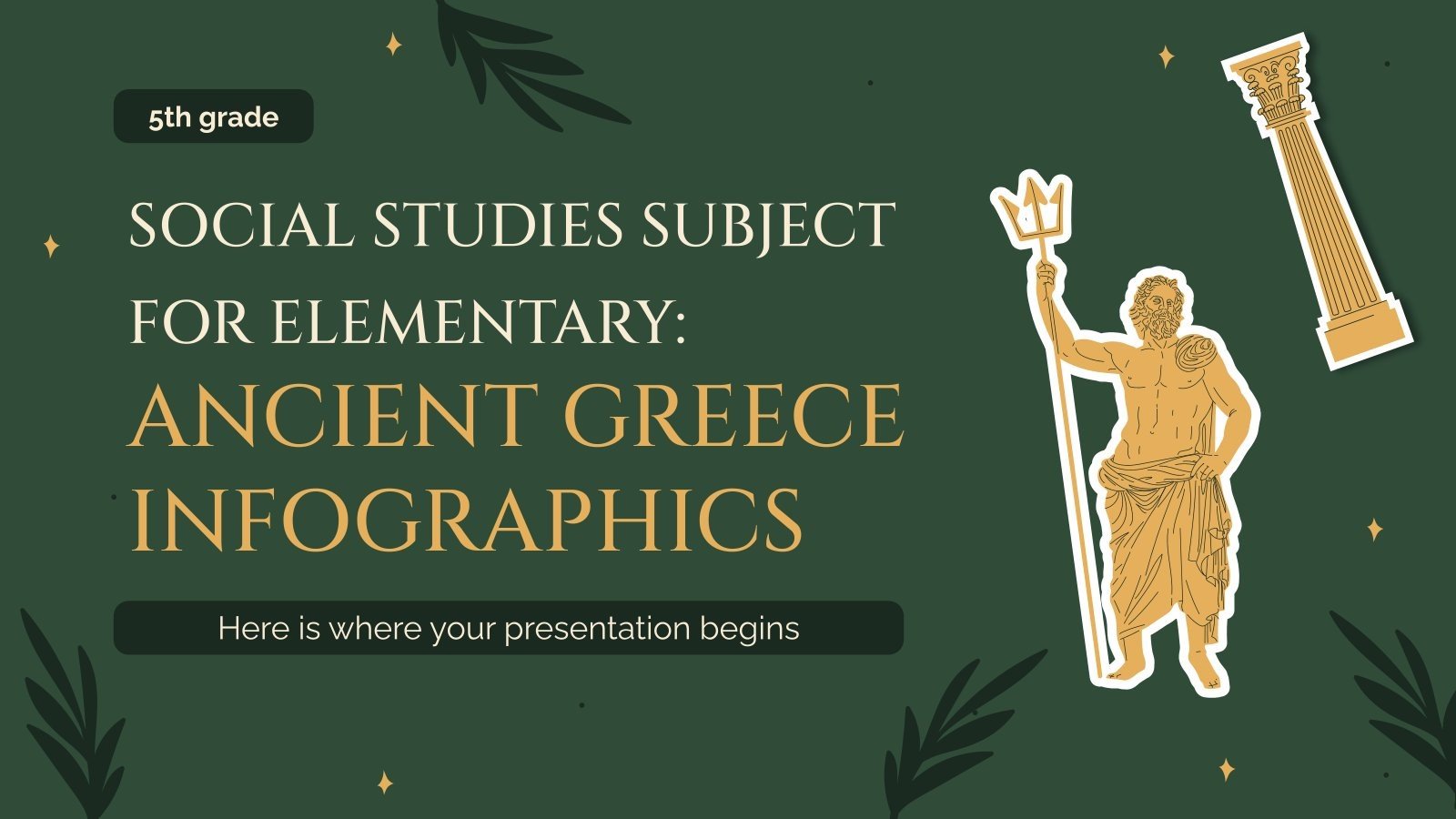 Social Studies for Elementary: Ancient Greece Infographics