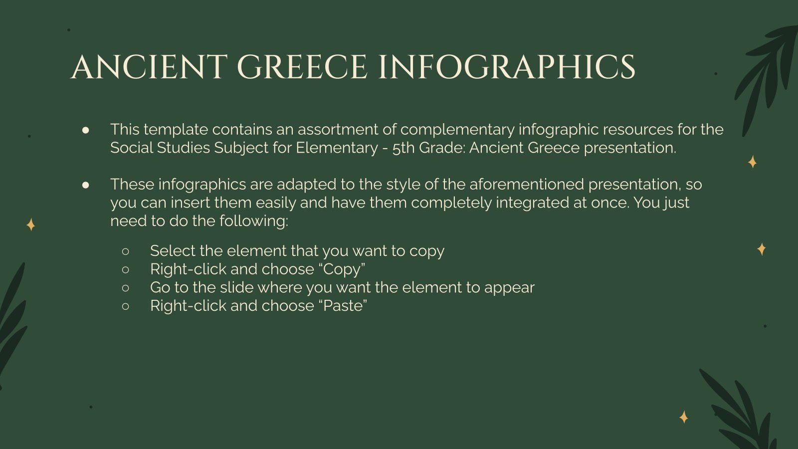 Social Studies for Elementary: Ancient Greece Infographics