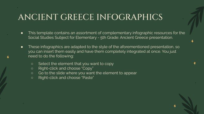 Social Studies for Elementary: Ancient Greece Infographics