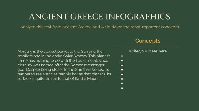 Social Studies for Elementary: Ancient Greece Infographics