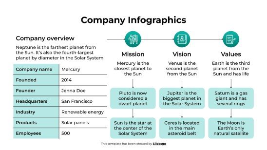 Company Infographics Template