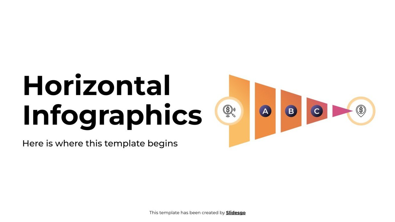 Horizontal Infographics Template