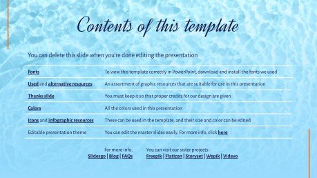 Water Slides Presentation