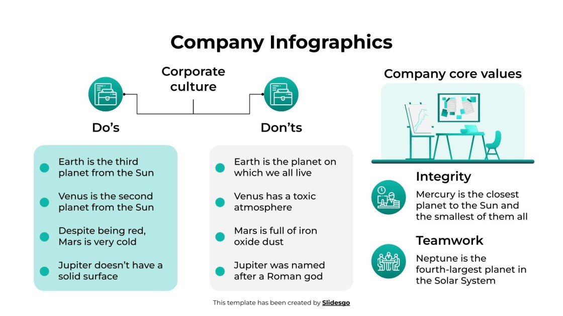 Company Infographics Template