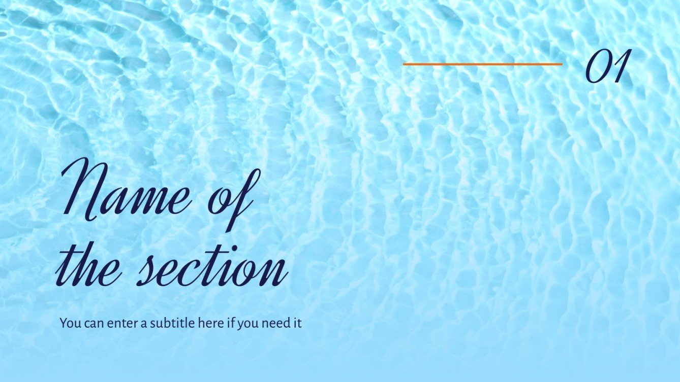 Water Slides Presentation