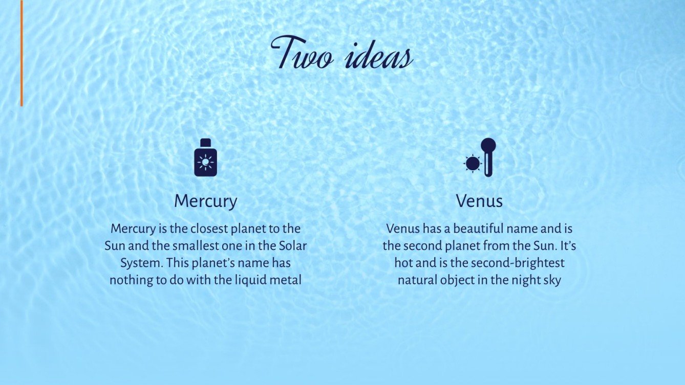 Water Slides Presentation