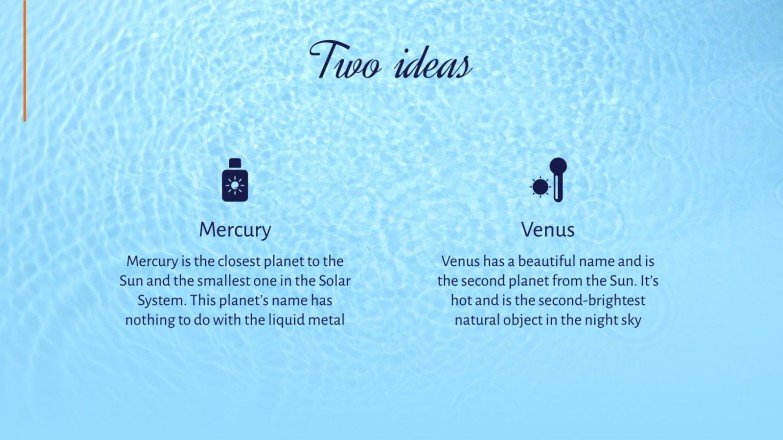 Water Slides Presentation