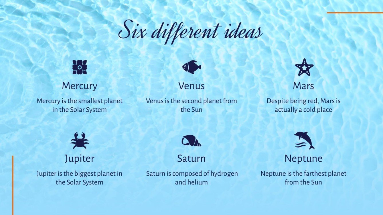 Water Slides Presentation