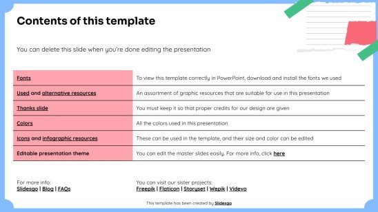 Sticky Notes Personal Organizer Presentation