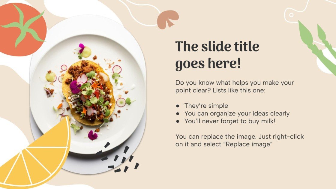 Food Slides Presentation