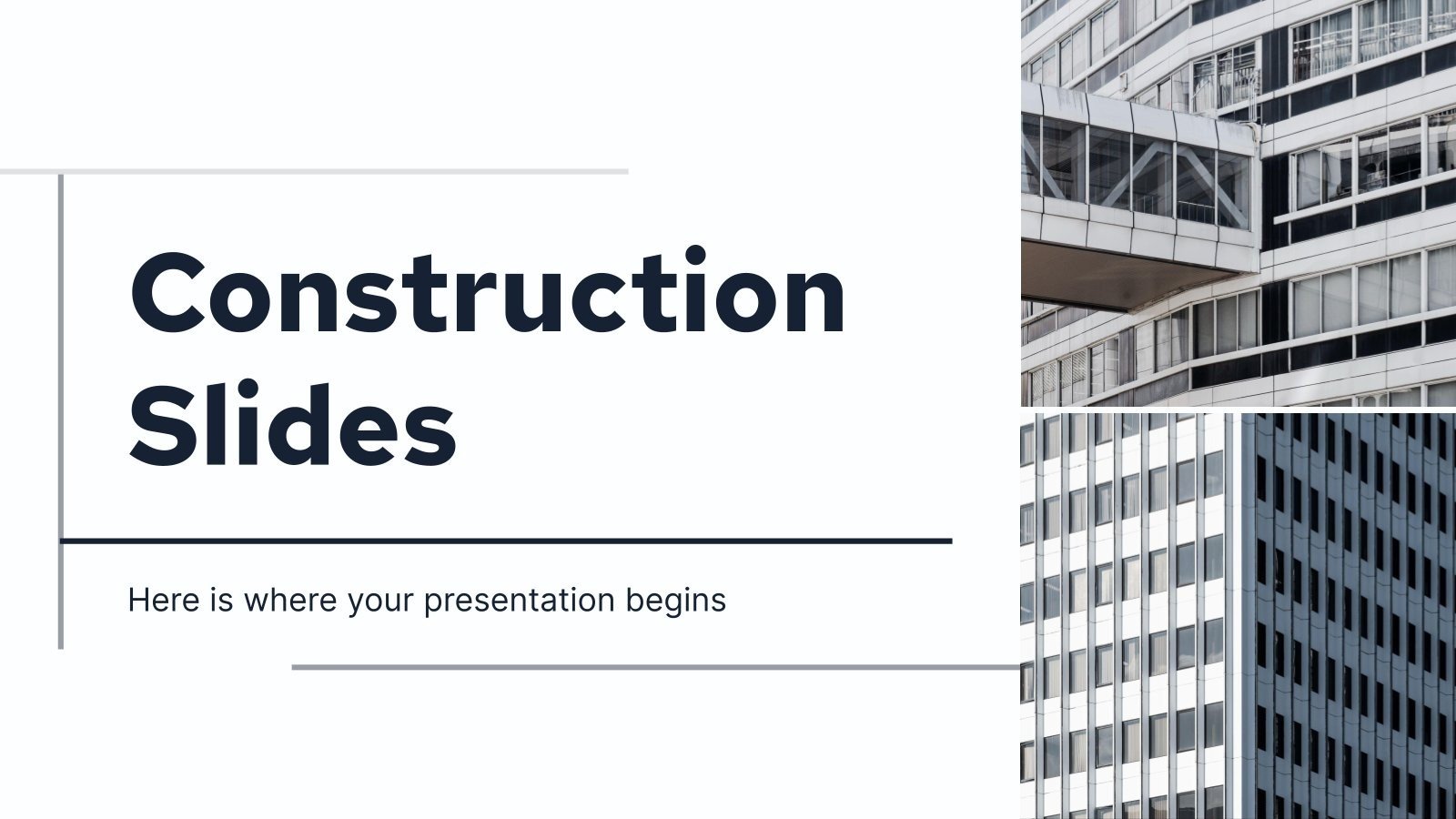 Construction Slides Presentation