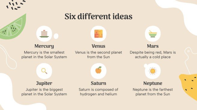 Food Slides Presentation