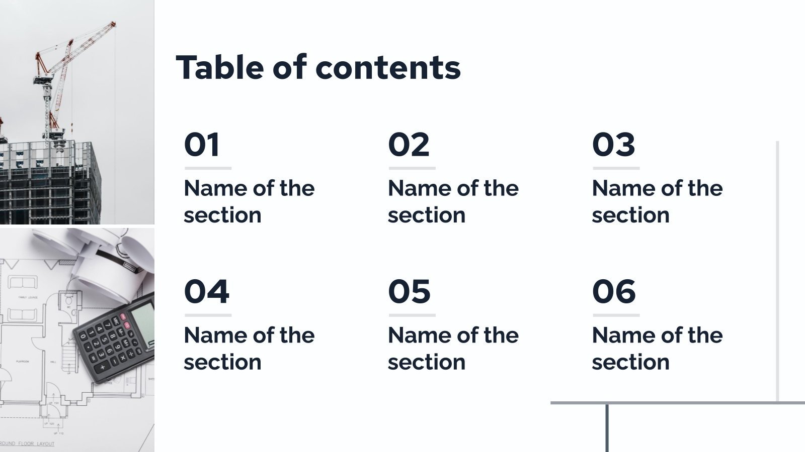Construction Slides Presentation