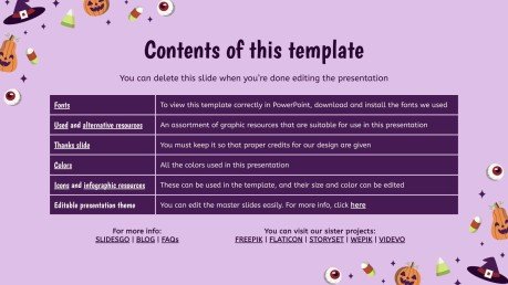 Halloween Pattern Presentation