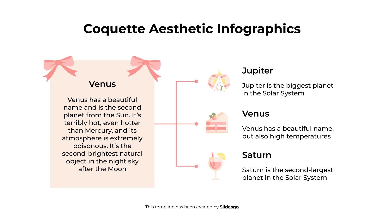 Plantilla Infografía estética coqueta