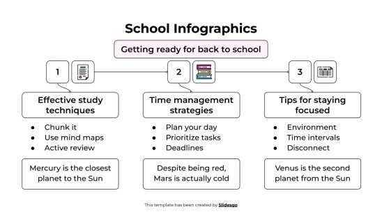 School Infographics Template