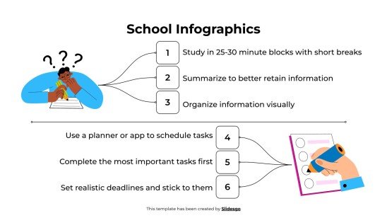 School Infographics Template