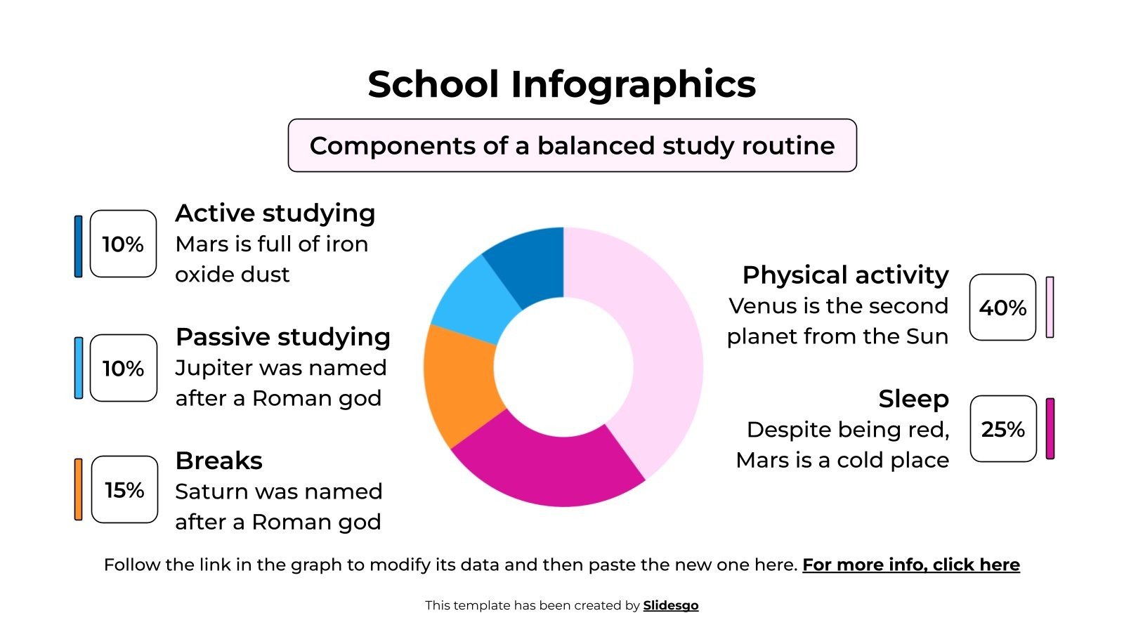 School Infographics Template