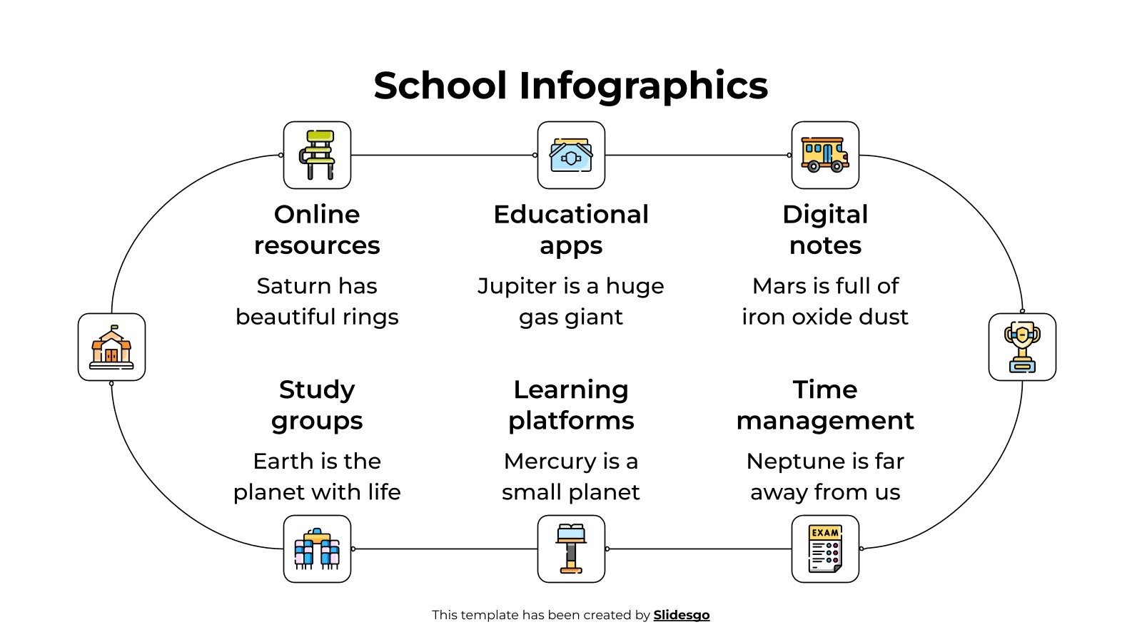 School Infographics Template