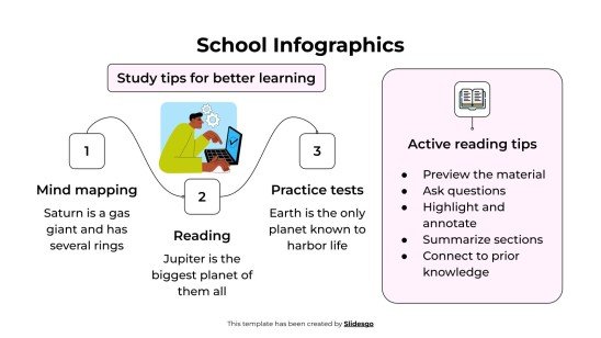 School Infographics Template