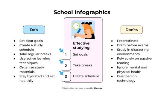 School Infographics Template