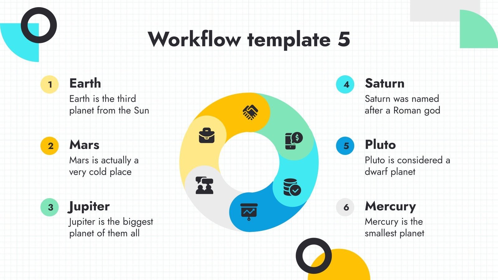 Workflows Presentation Template Presentation