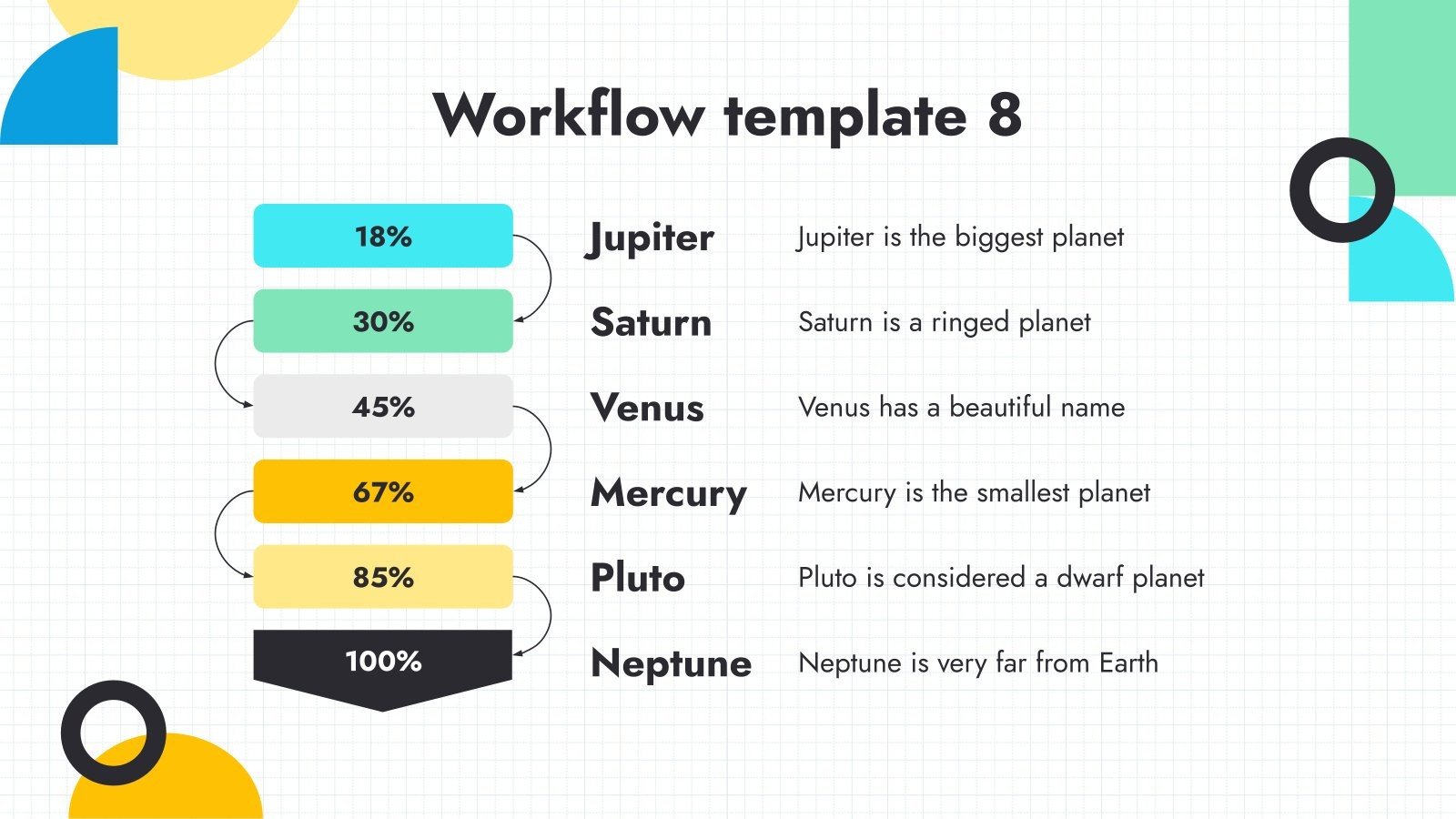 Workflows Presentation Template Presentation