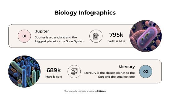 Biology Infographics Template