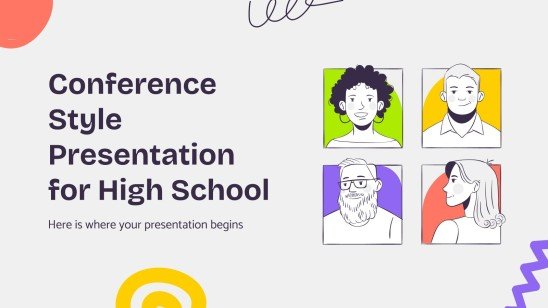 Conference Style Presentation for High School Presentation