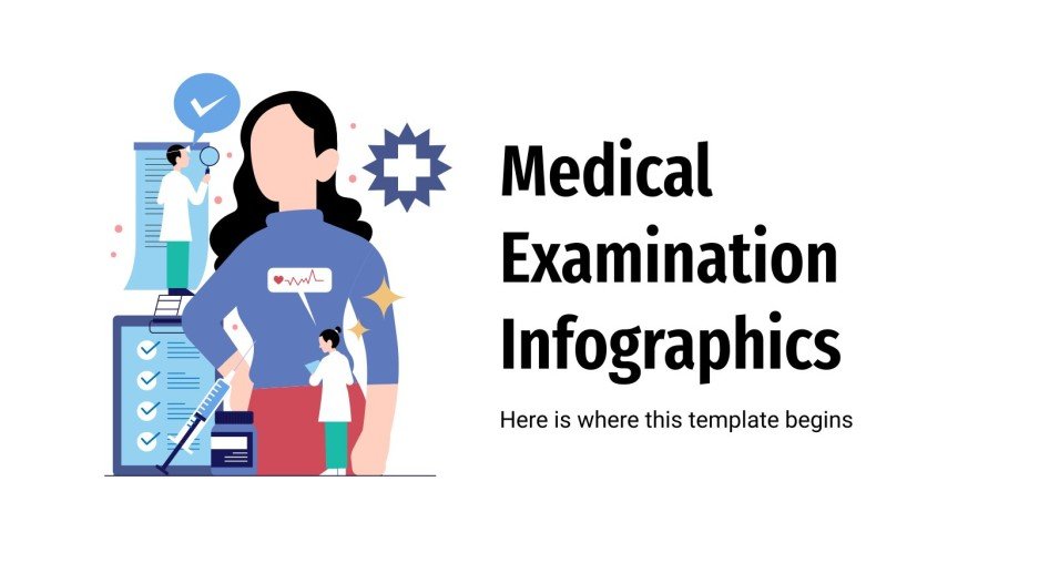 Medical Examination Infographics Template