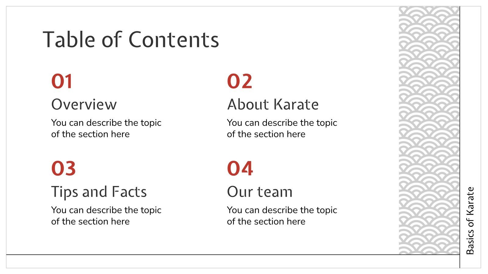 Basics of Karate Presentation