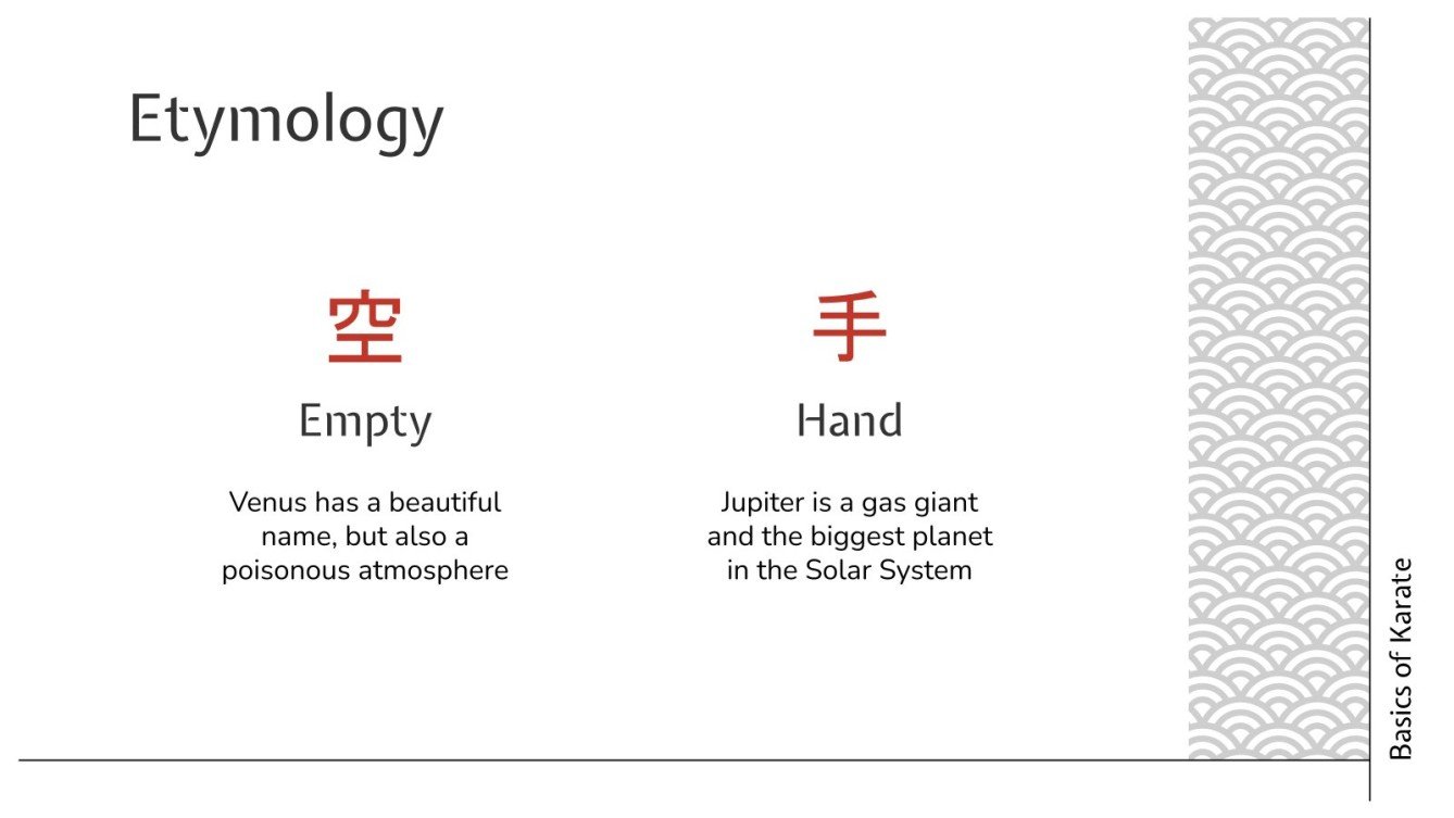 Basics of Karate Presentation