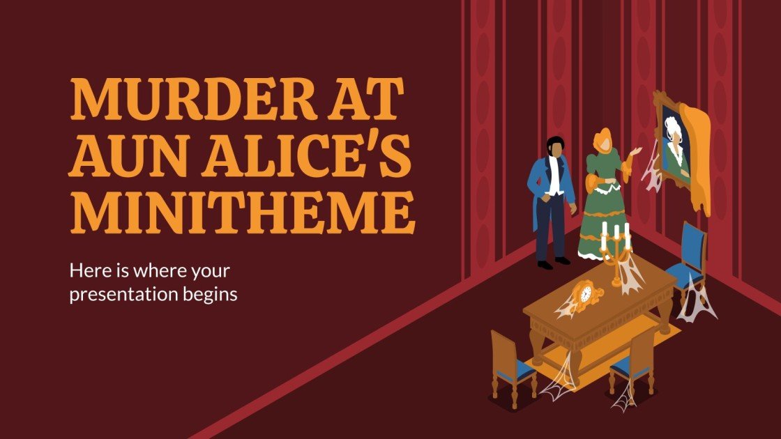 Free Google Slides & PowerPoint Templates on Murders
