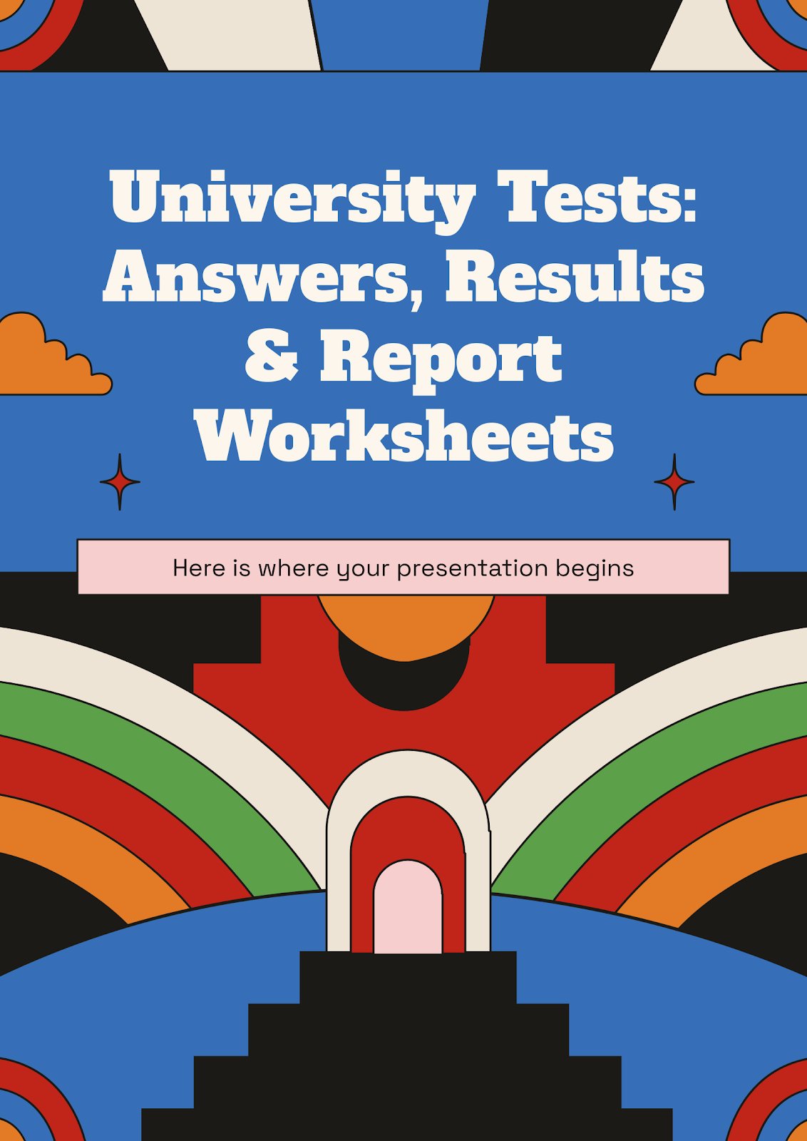 University Tests: Answers, Results & Report Worksheets