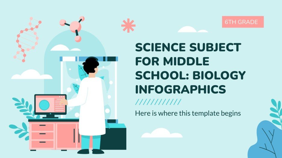 Science Subject for Middle School - 6th Grade: Biology