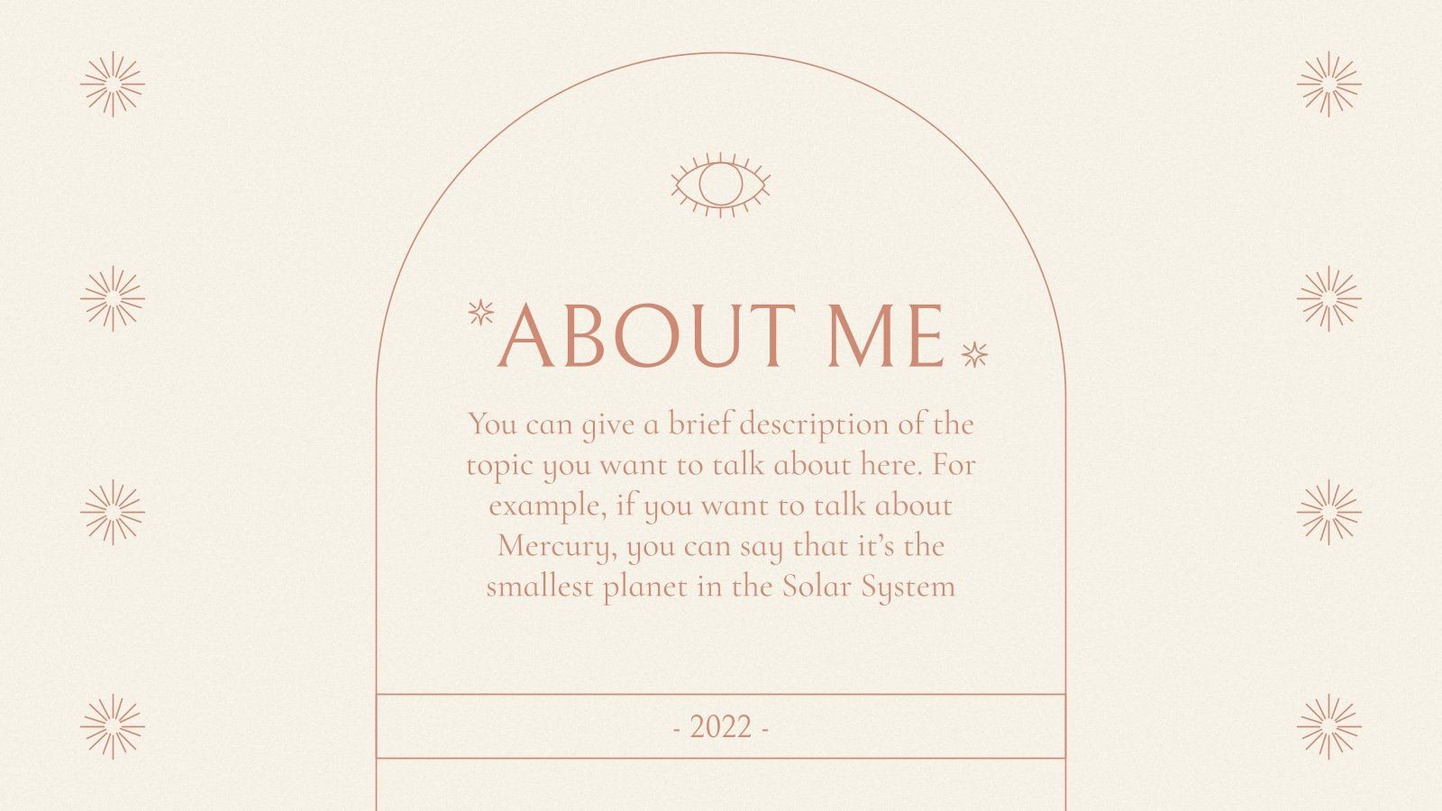 Elegant Boho Style Portfolio Presentation