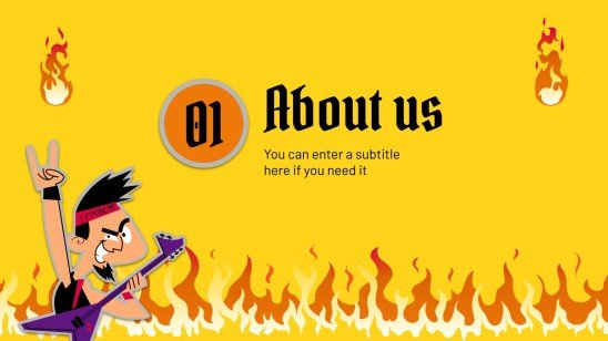 Heavy Metal Cartoon Characters MK Campaign Presentation